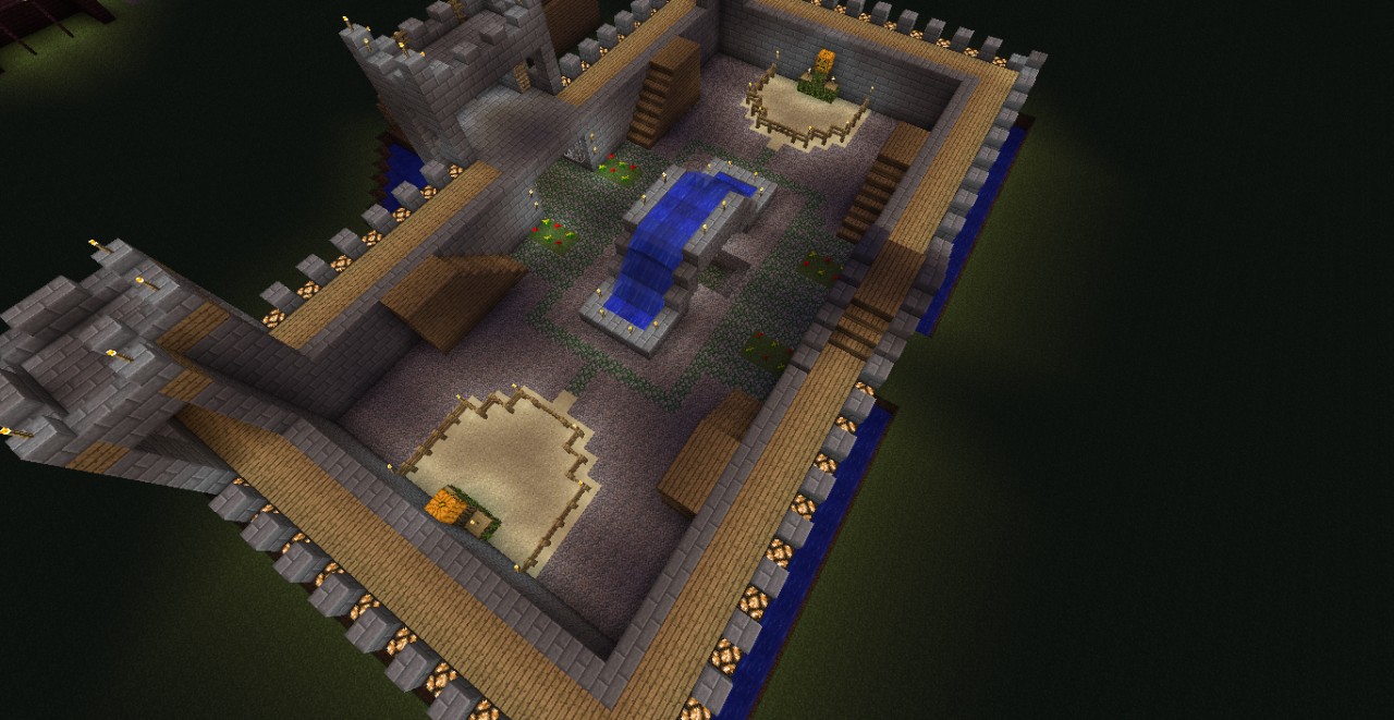 Darkness Mansion and Heaven Castle Minecraft Map