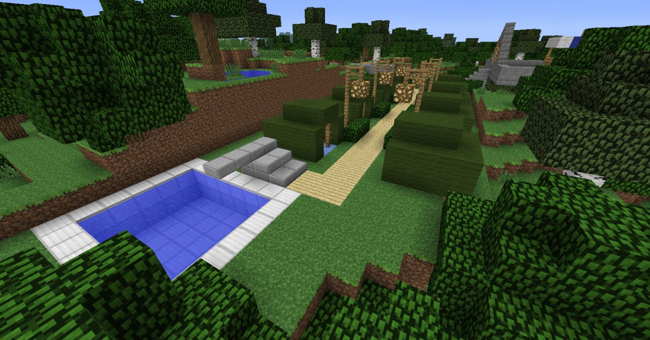 DexFace's Camping Minecraft Map