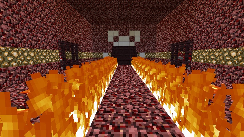 Nether Temple Of Frost Minecraft Map