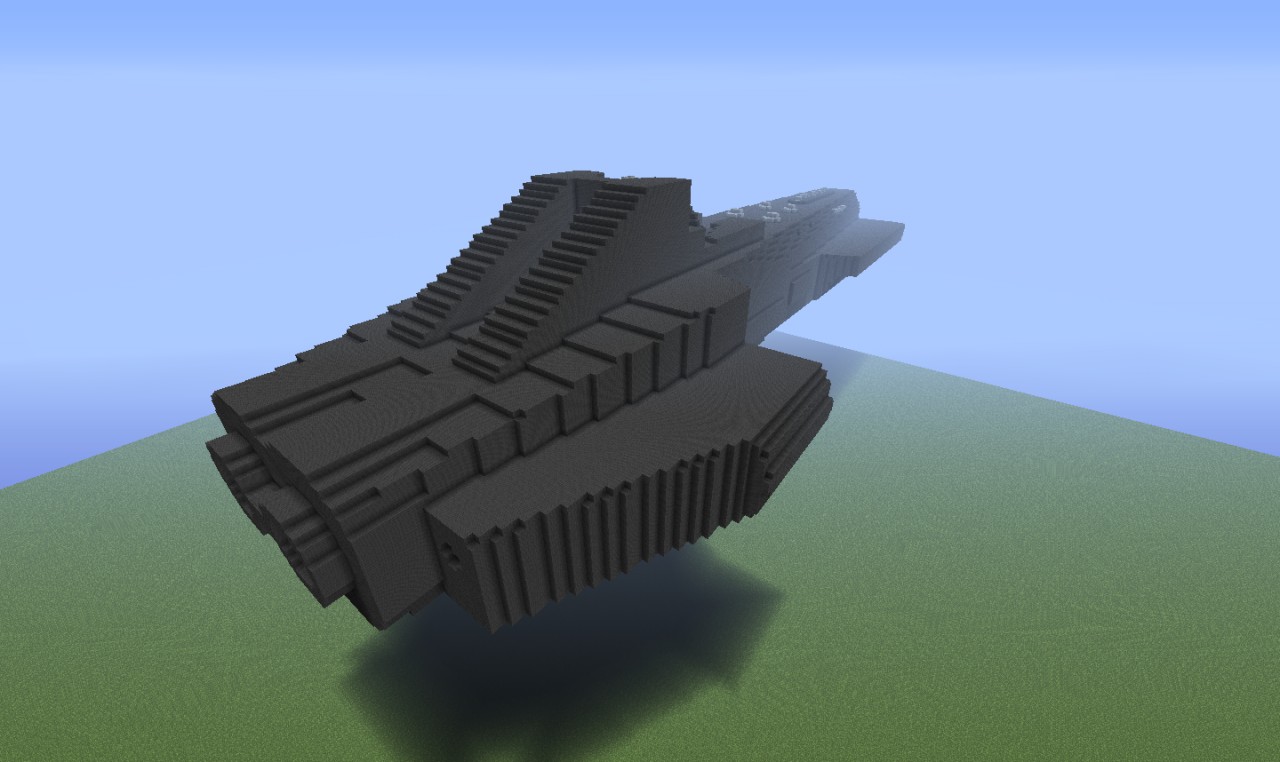 Destructor Spaceship Minecraft Map
