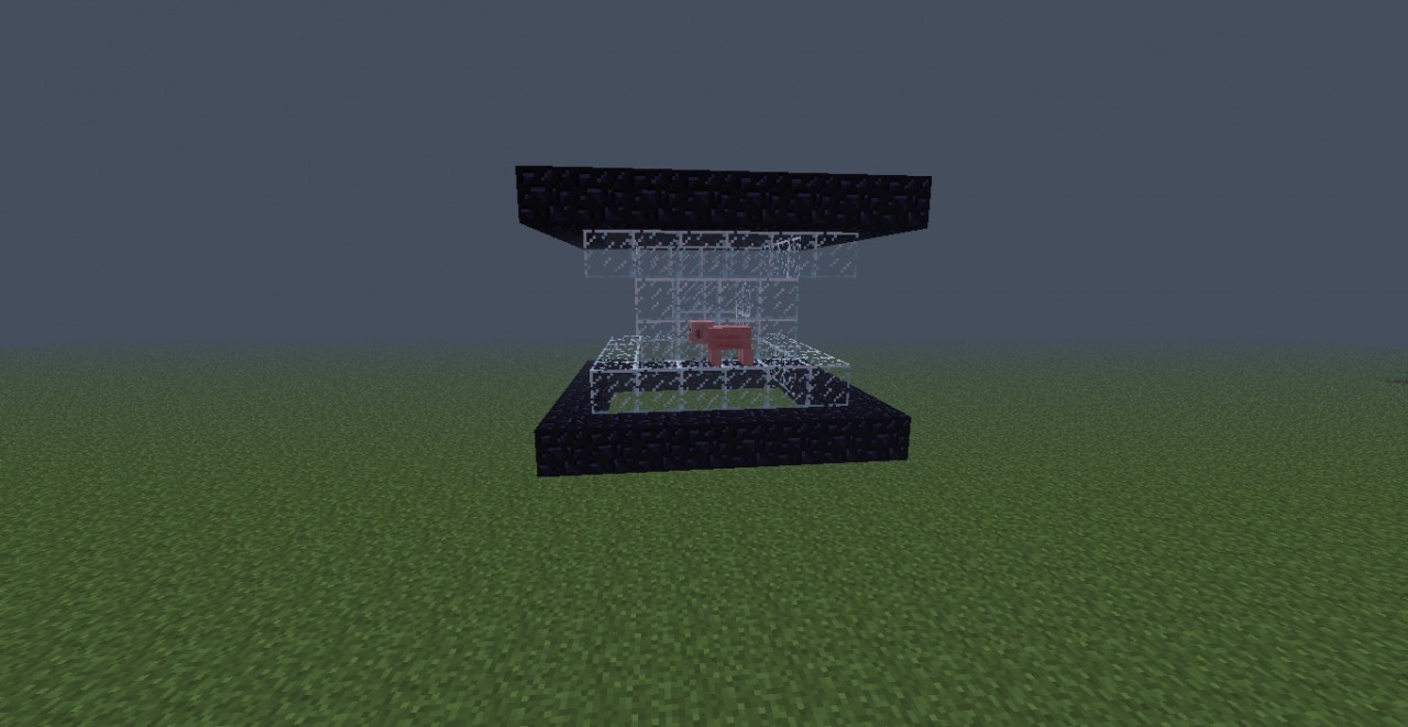 Mini Hourglass (with a pig) Minecraft Map