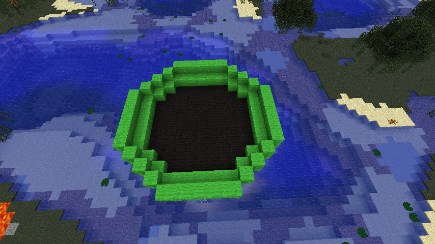 Underwater pipe Minecraft Map