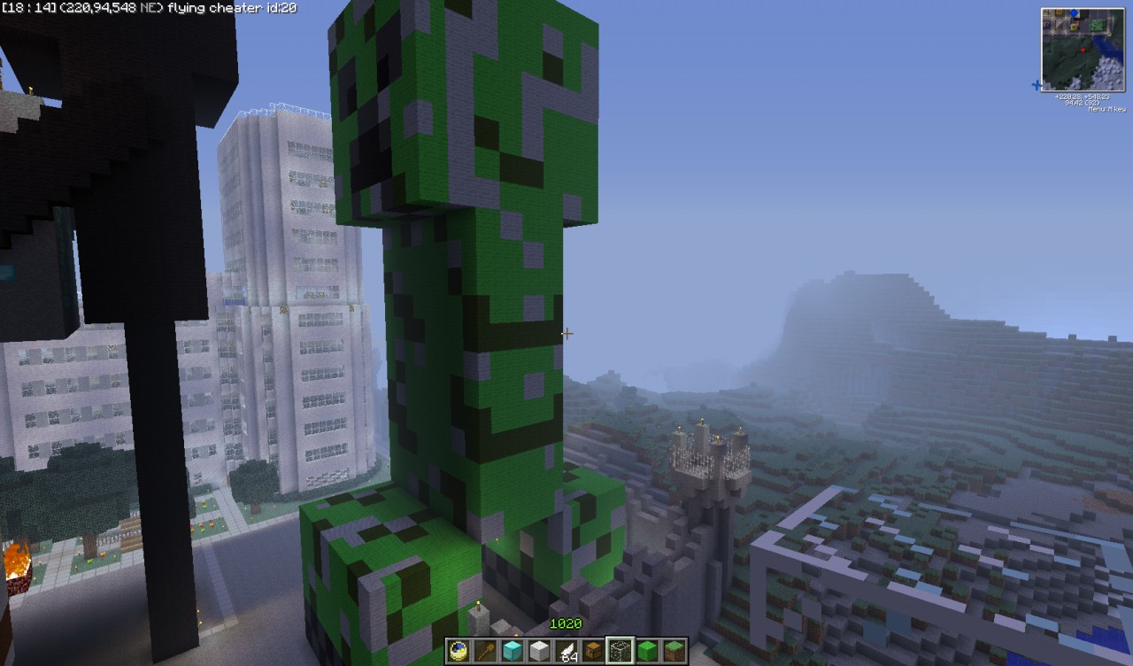 Creeper Minecraft Map