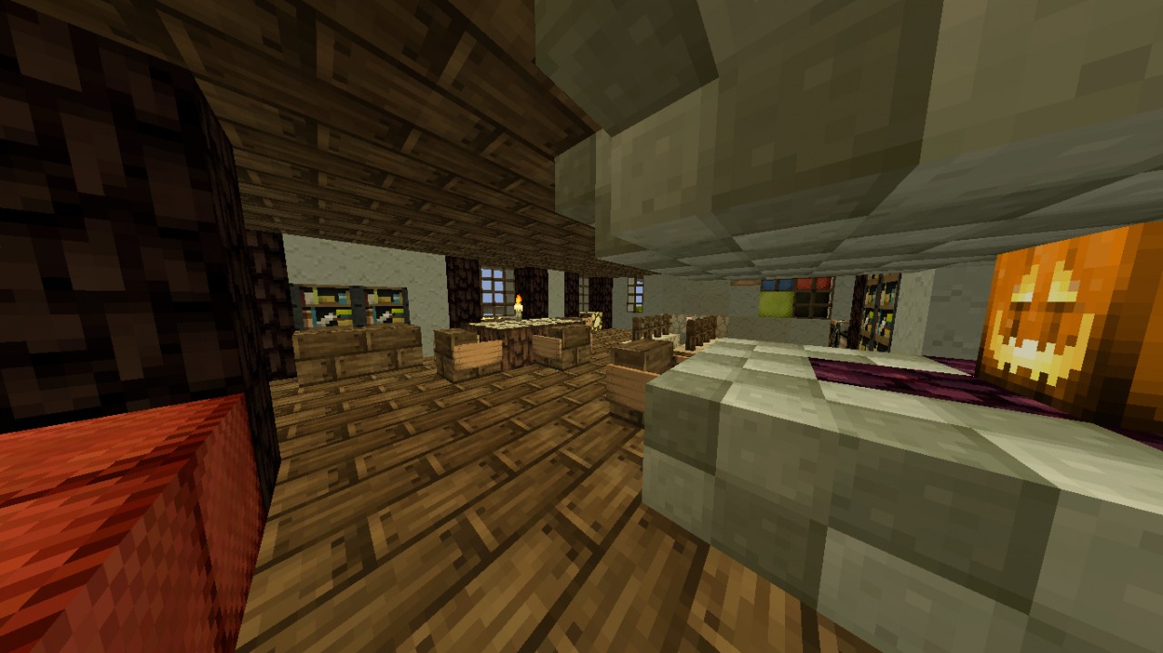 Howls Moving Castle Minecraft Map