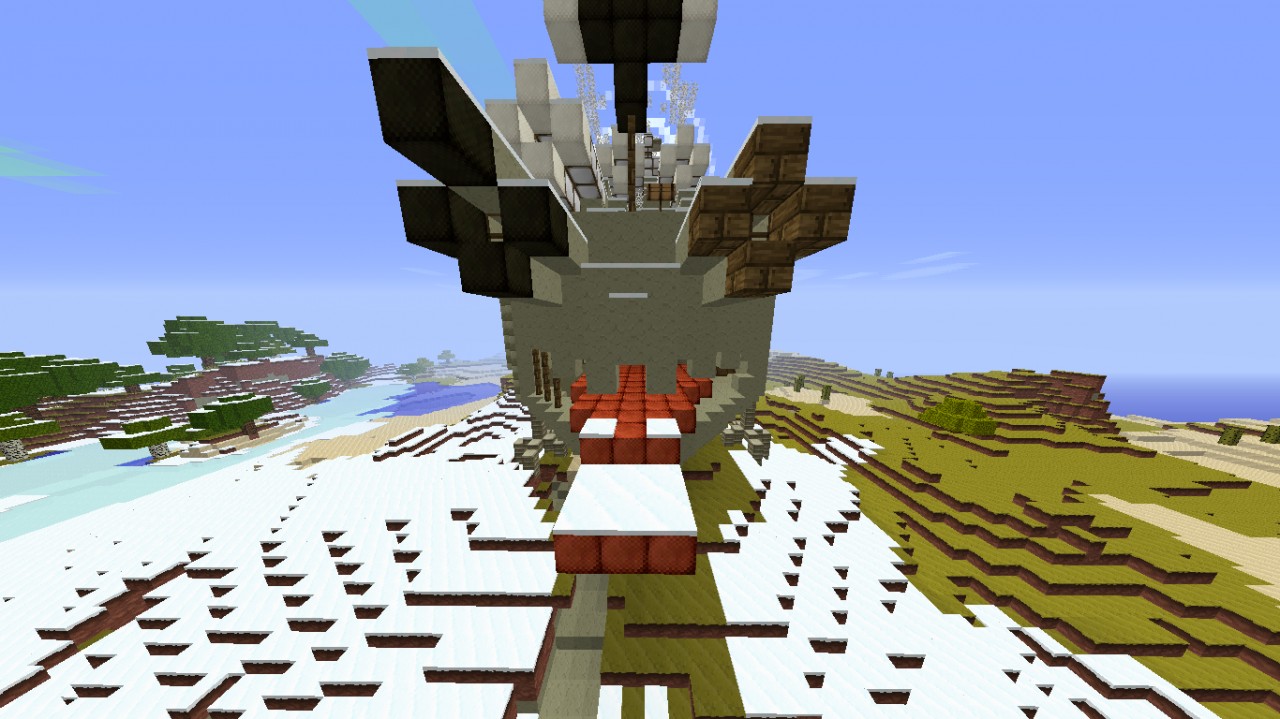 Howls Moving Castle Minecraft Map