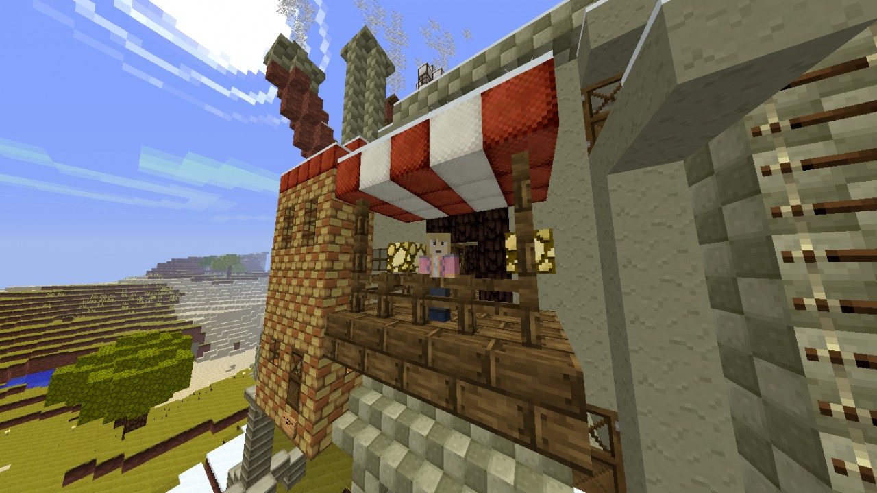 Howls Moving Castle Minecraft Map