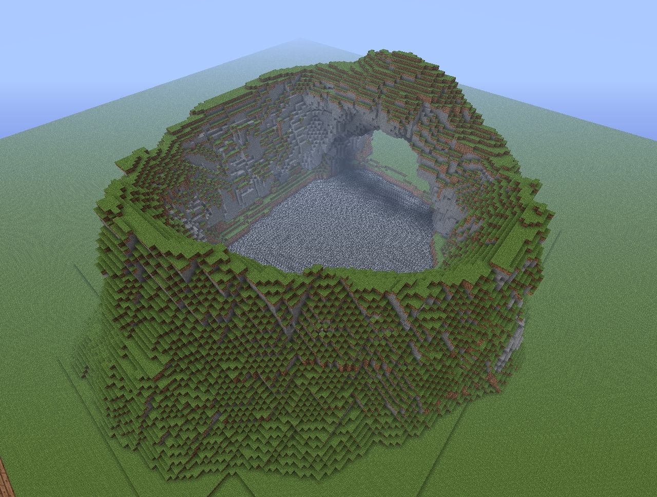 The Mountains [Custom Terrain] Minecraft Map