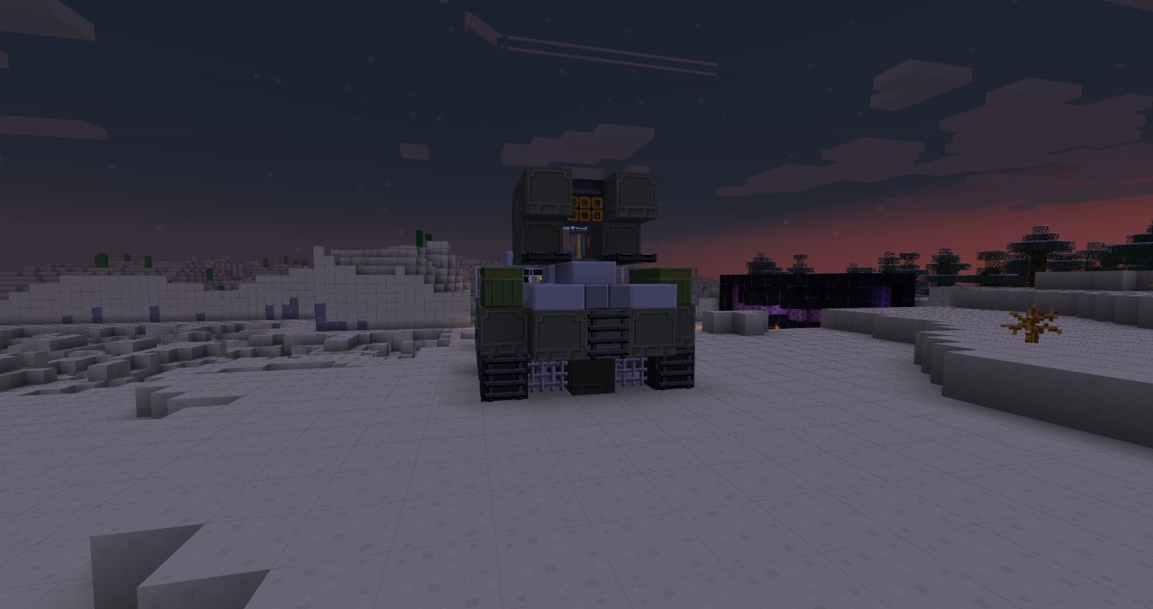 (HALO) UNSC rocket warthog Minecraft Map