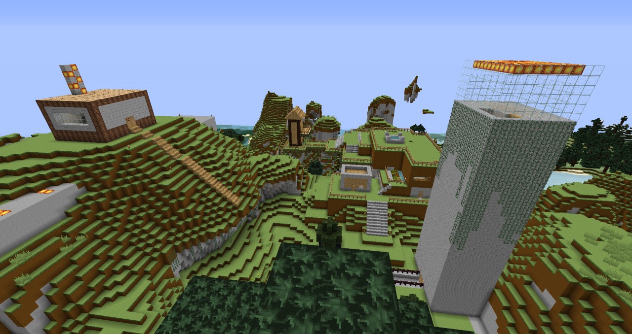 Let's Build In Minecraft! Minecraft Map