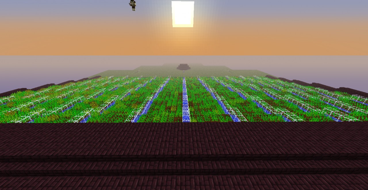 Giant wheat farm Minecraft Map