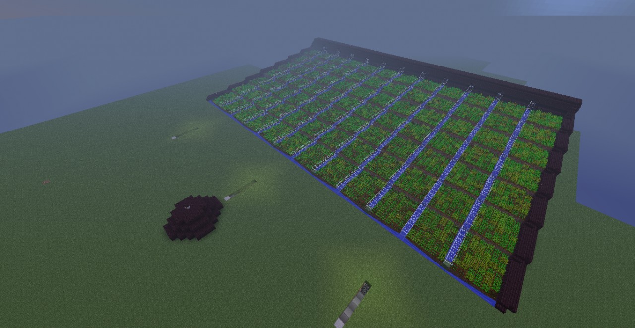 Giant wheat farm Minecraft Map