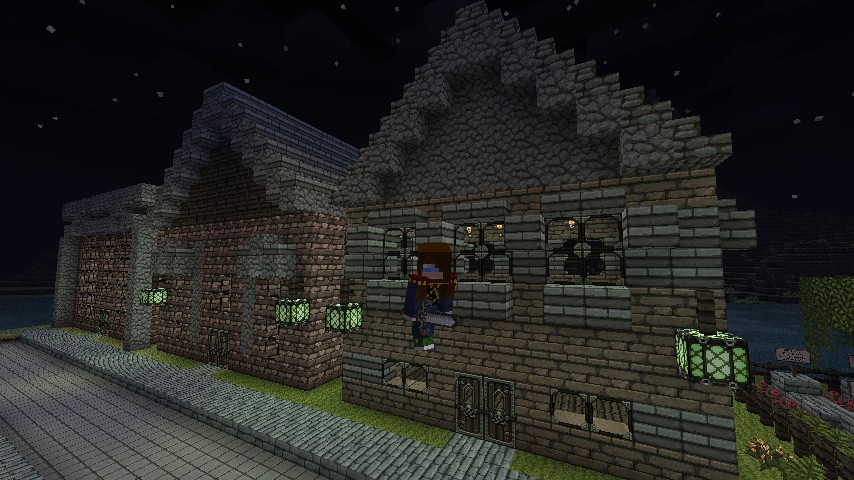 NoobTown a colonial themed city Minecraft Map