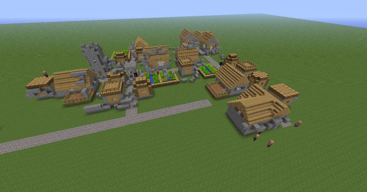 Chicken nuke Minecraft Map