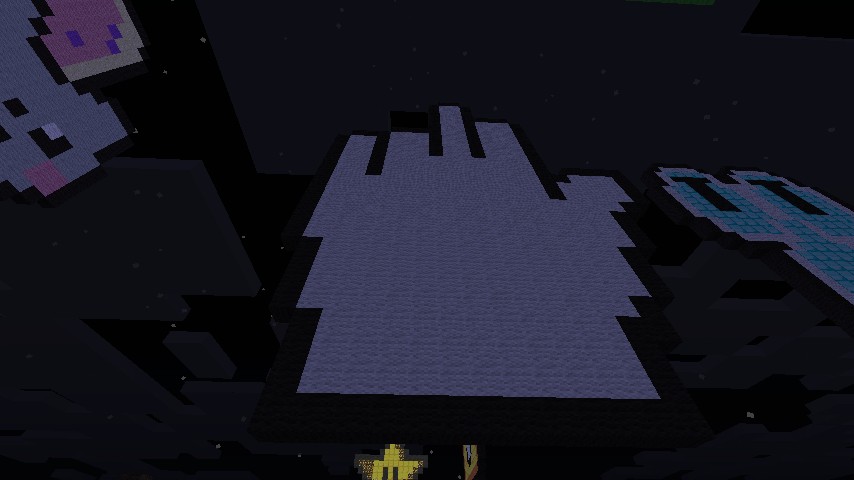 The finger Minecraft Map