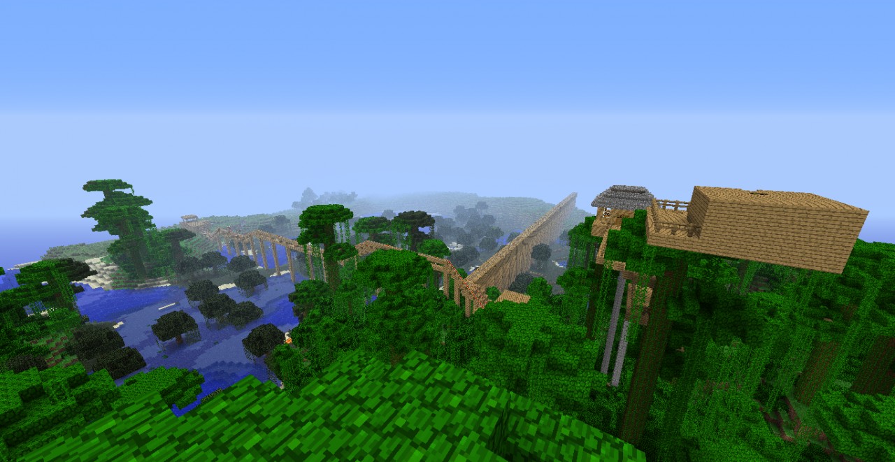 Jungle Survival World Minecraft Map