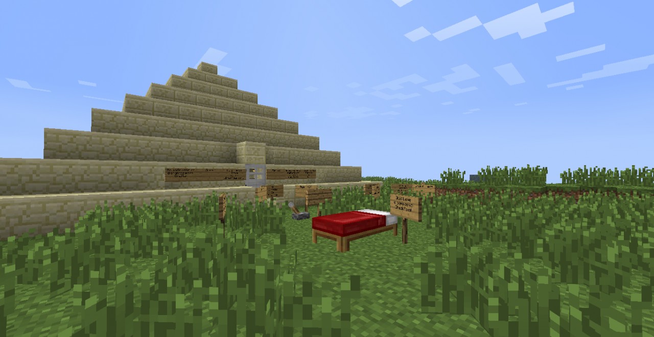 Desafio da piramide/The challenge of the pyramid Minecraft Map