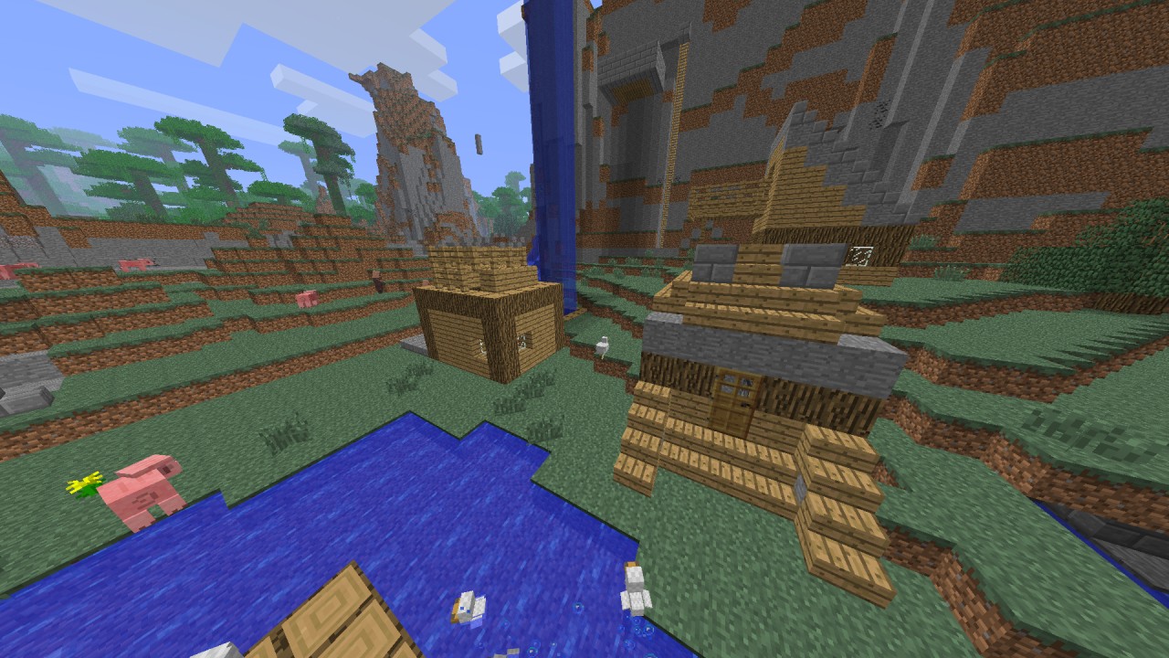 protect the village Minecraft Map