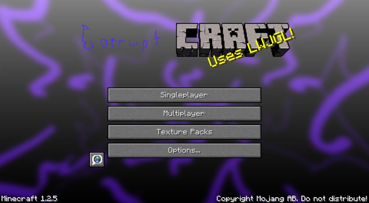 CorruptCraft [1.1] Minecraft Texture Pack