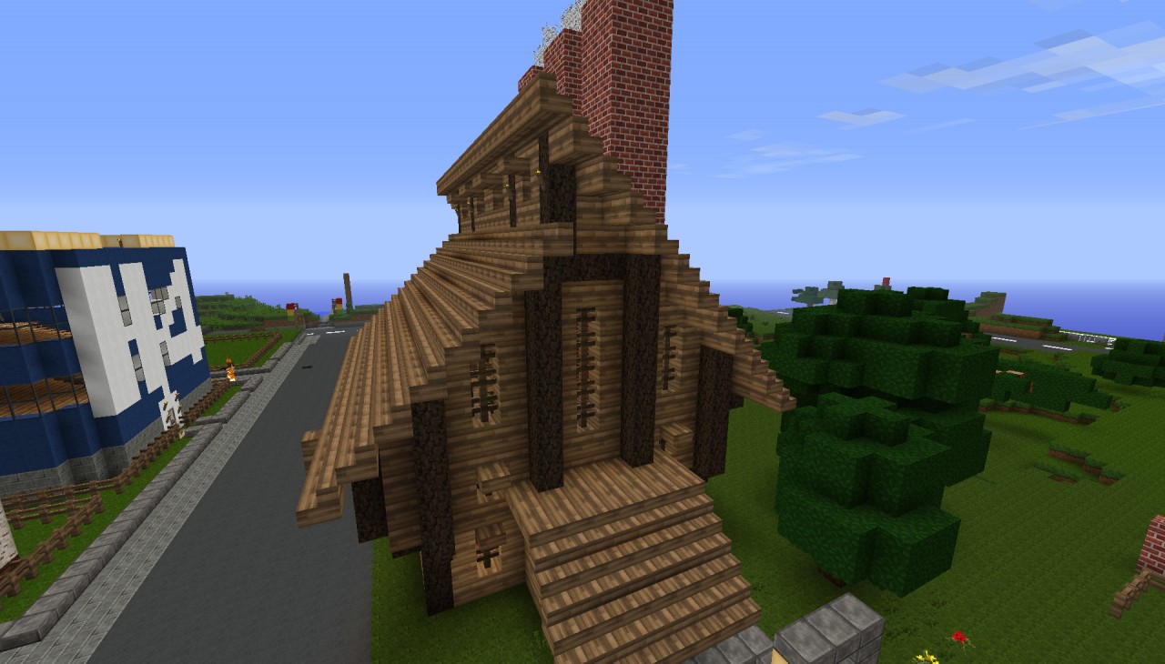 Bread Bakery in medieval style - schematic file Minecraft Map