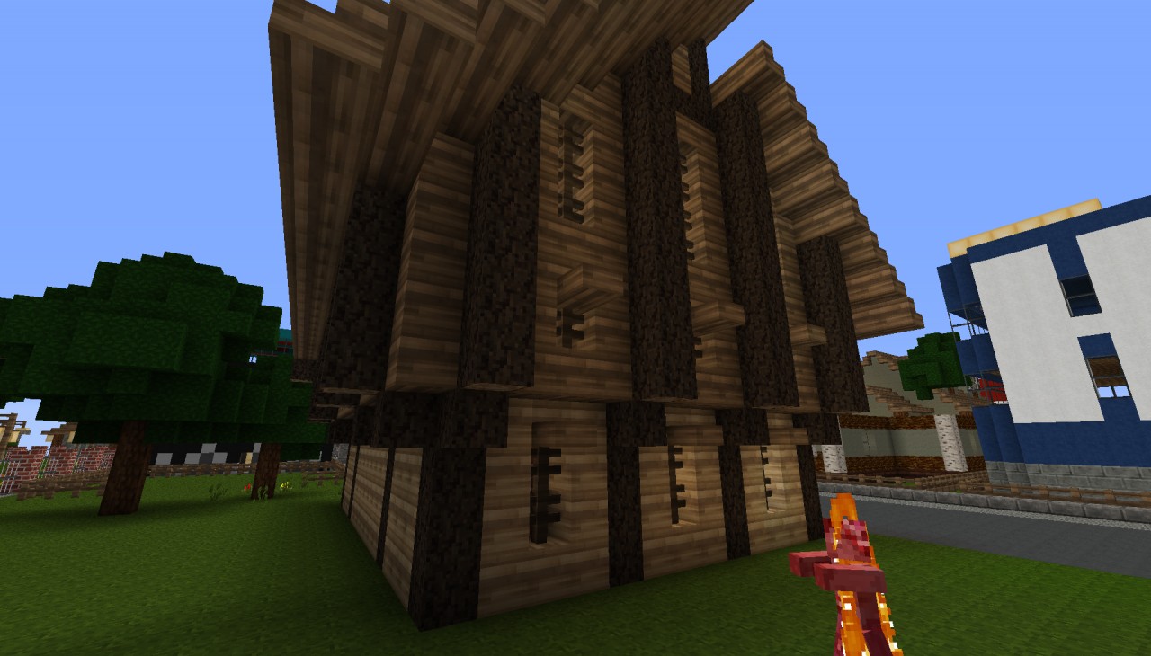 Bread Bakery in medieval style - schematic file Minecraft Map