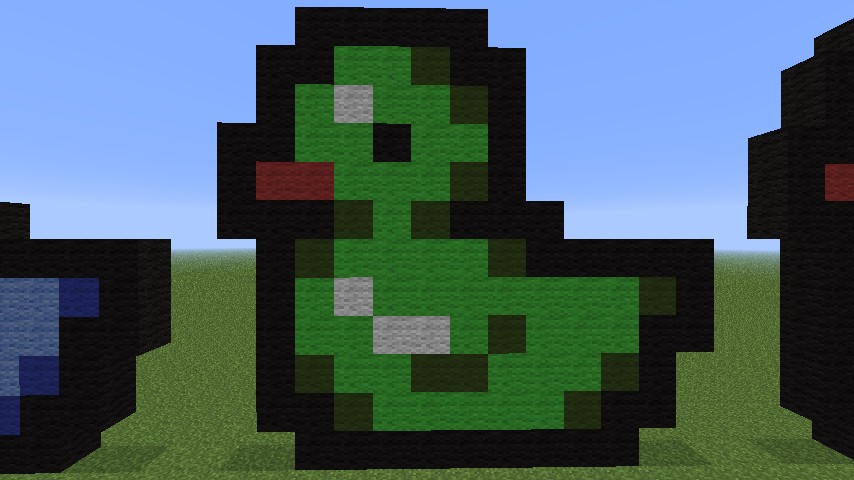 DUCKS ! (pixelart) Minecraft Map