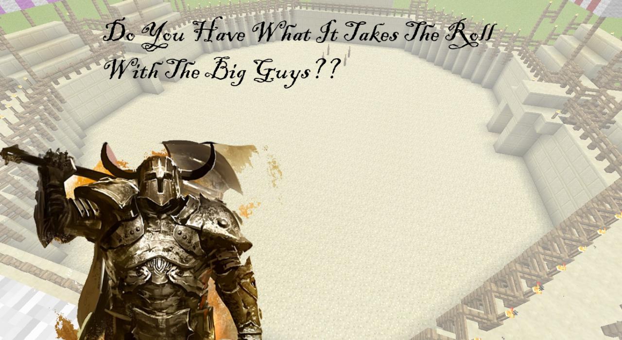 Gladiator PvP Arena [Sneak Peek] Minecraft Map