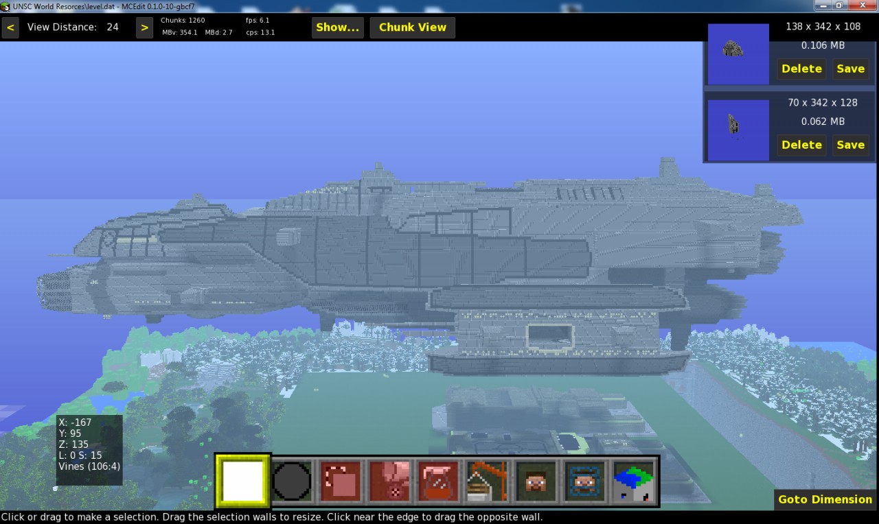 Nexus (TJI)- Noah Colony Battleship Minecraft Map