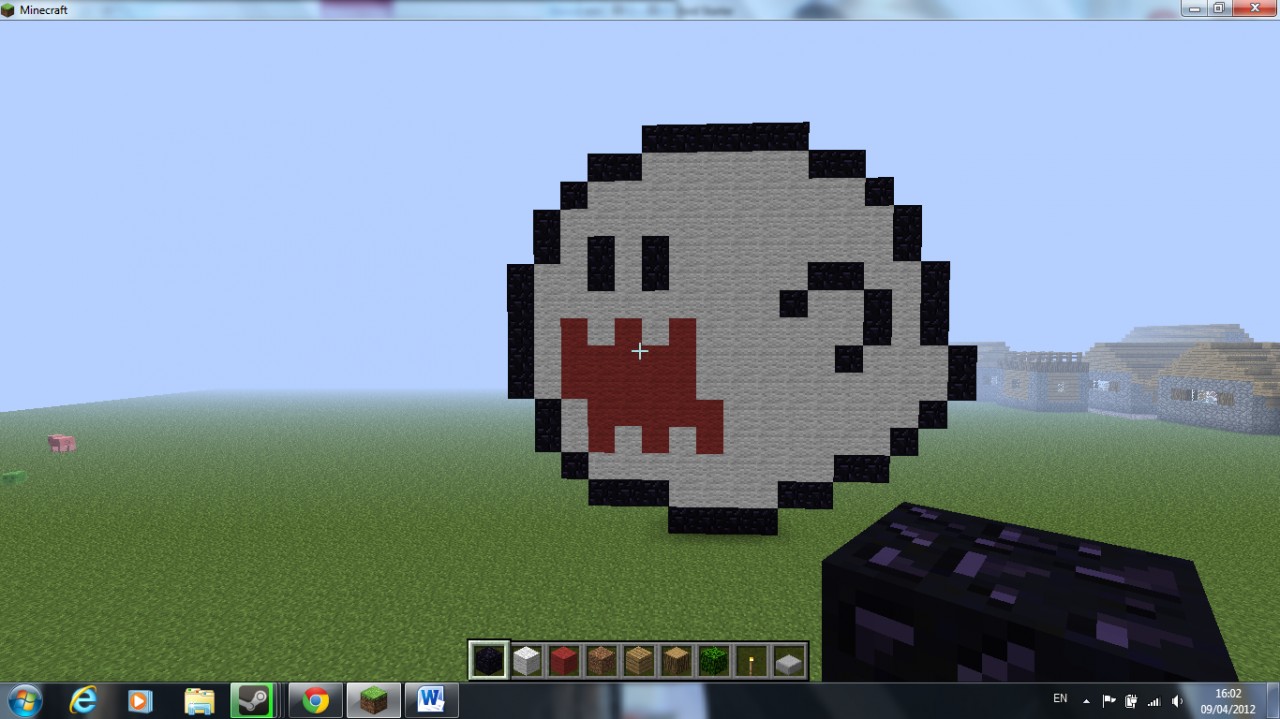 Boo Art Minecraft Map