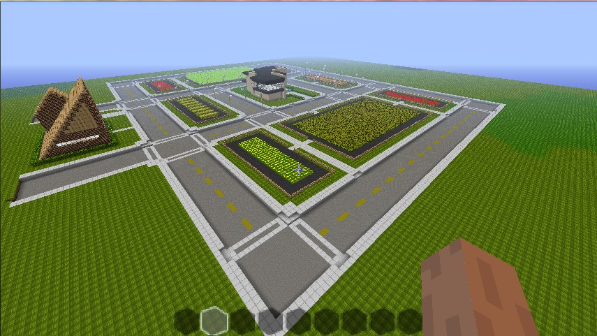 Fair Fields Modern House With Huge Farm Minecraft Map