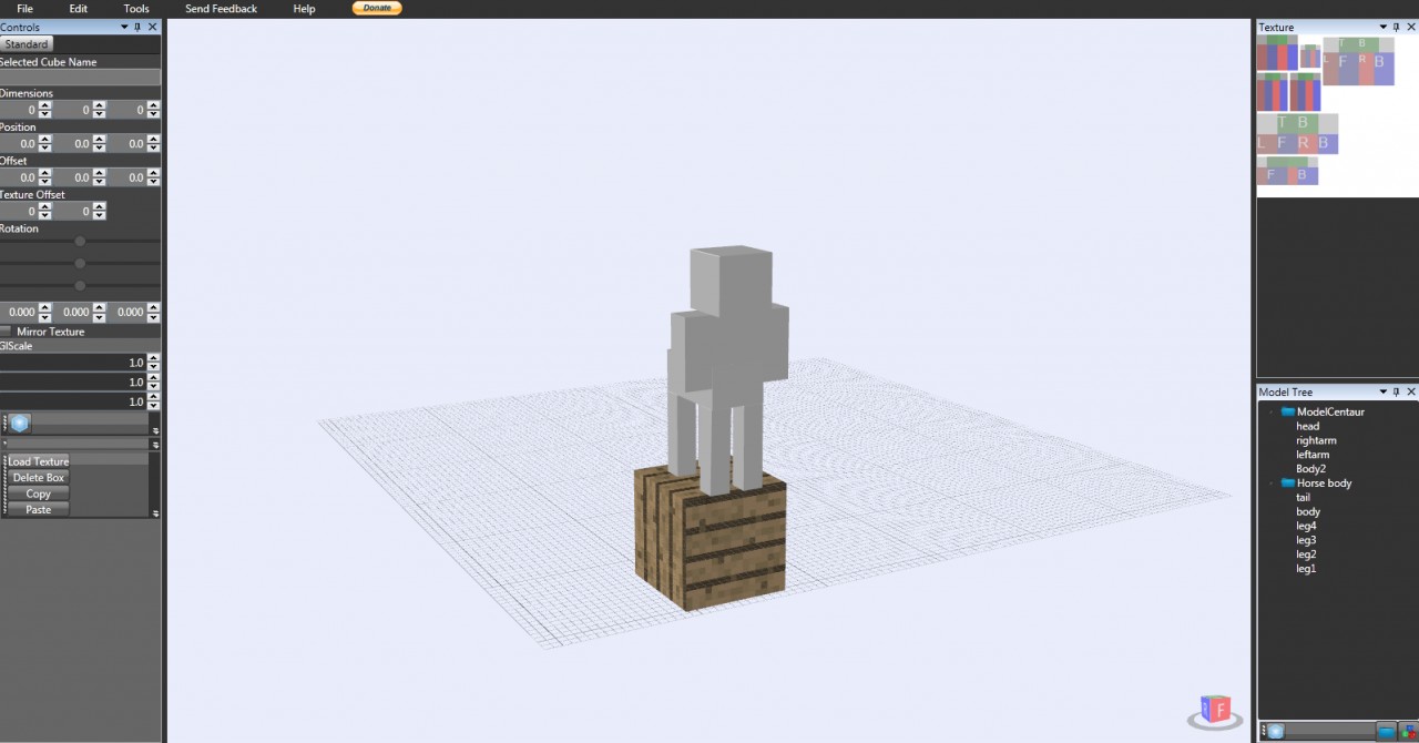 Centaur and Centaur Warrior Models [java] [techne] Minecraft Map