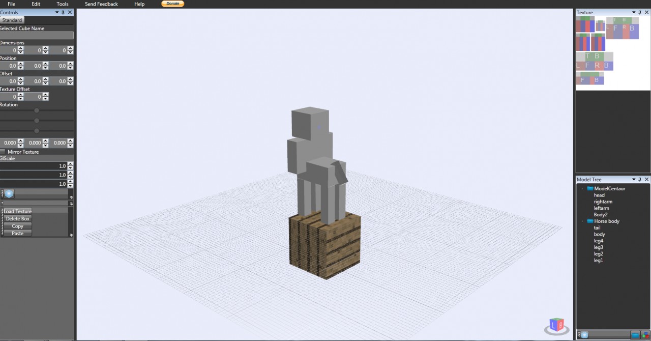 Centaur and Centaur Warrior Models [java] [techne] Minecraft Map