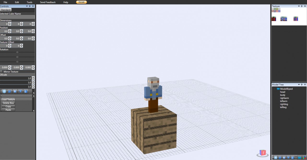 Gnome, Imp and Nymph Models [java] [techne] Minecraft Map