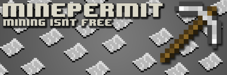 Mining permit Minecraft Map