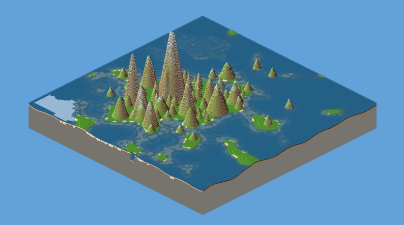Fuji Island Minecraft Map