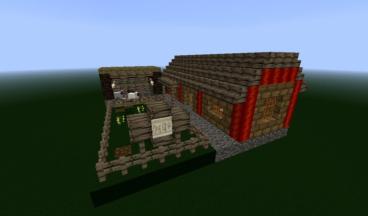 Ender Village Preveiw Releas 3 (FARMS) Minecraft Map
