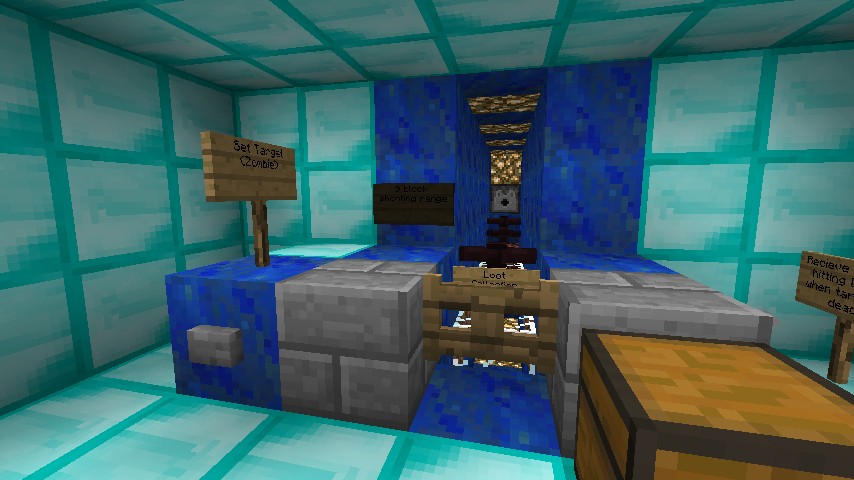 Shooting Range/Dunk Tank Minecraft Map