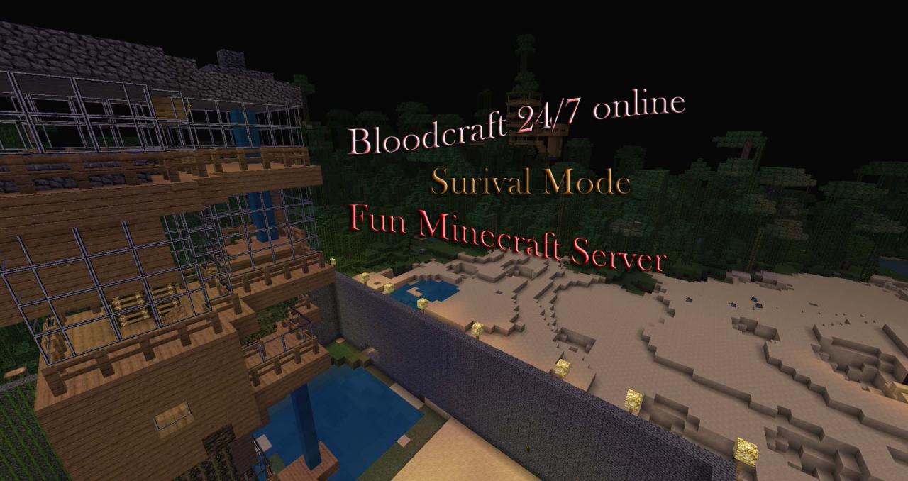Bloodcraft 24/7 online Minecraft Server
