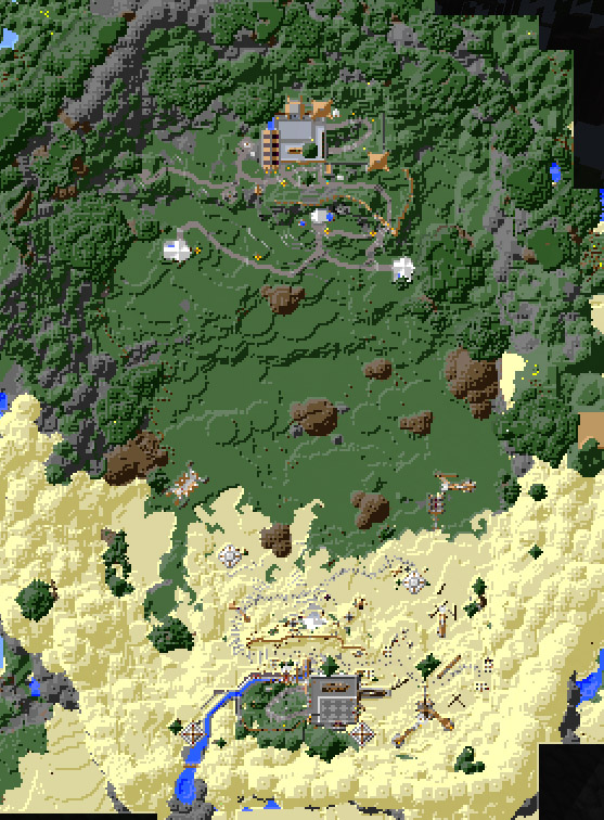 Warsong Gulch - Rival Kingdoms! Minecraft Map