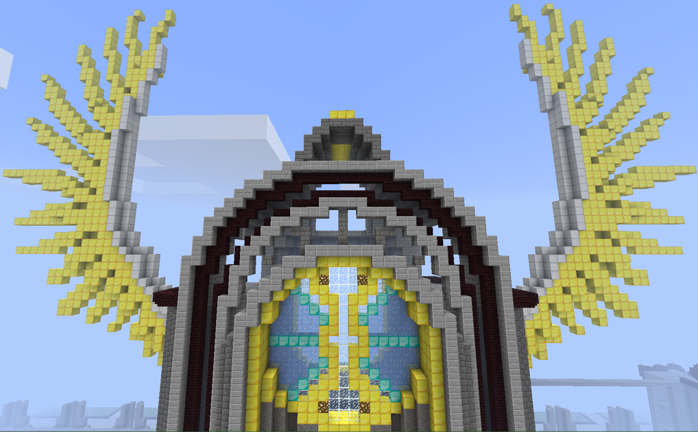 Winged Temple of Midstone Minecraft Map