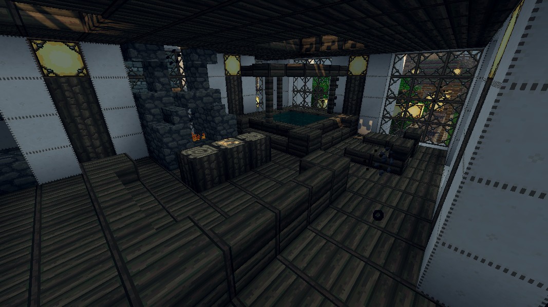 Modern Wool house Minecraft Map