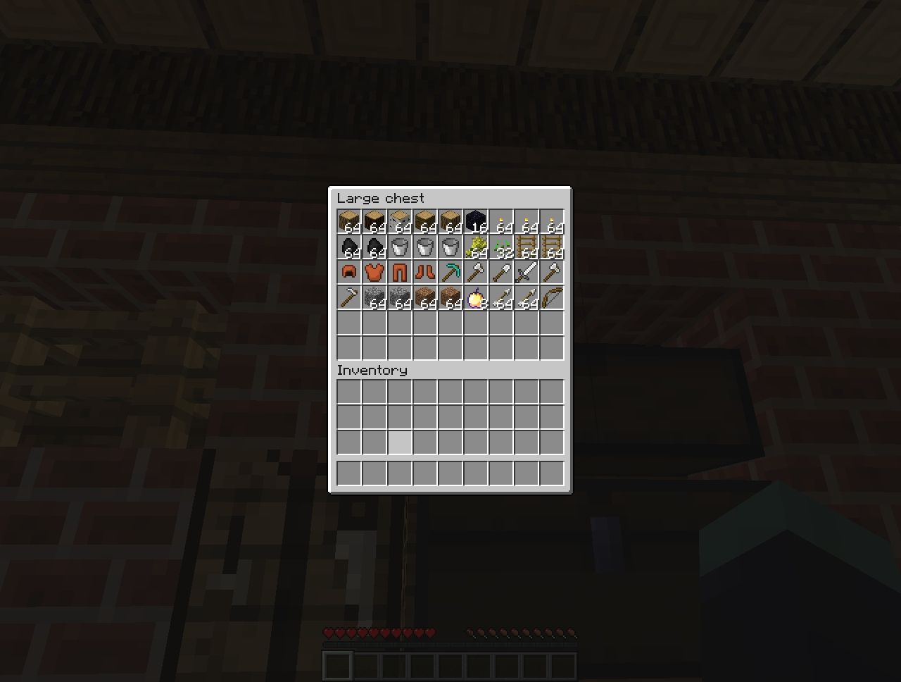 Beginning House and items for Minecraft 1.2.5 Minecraft Map