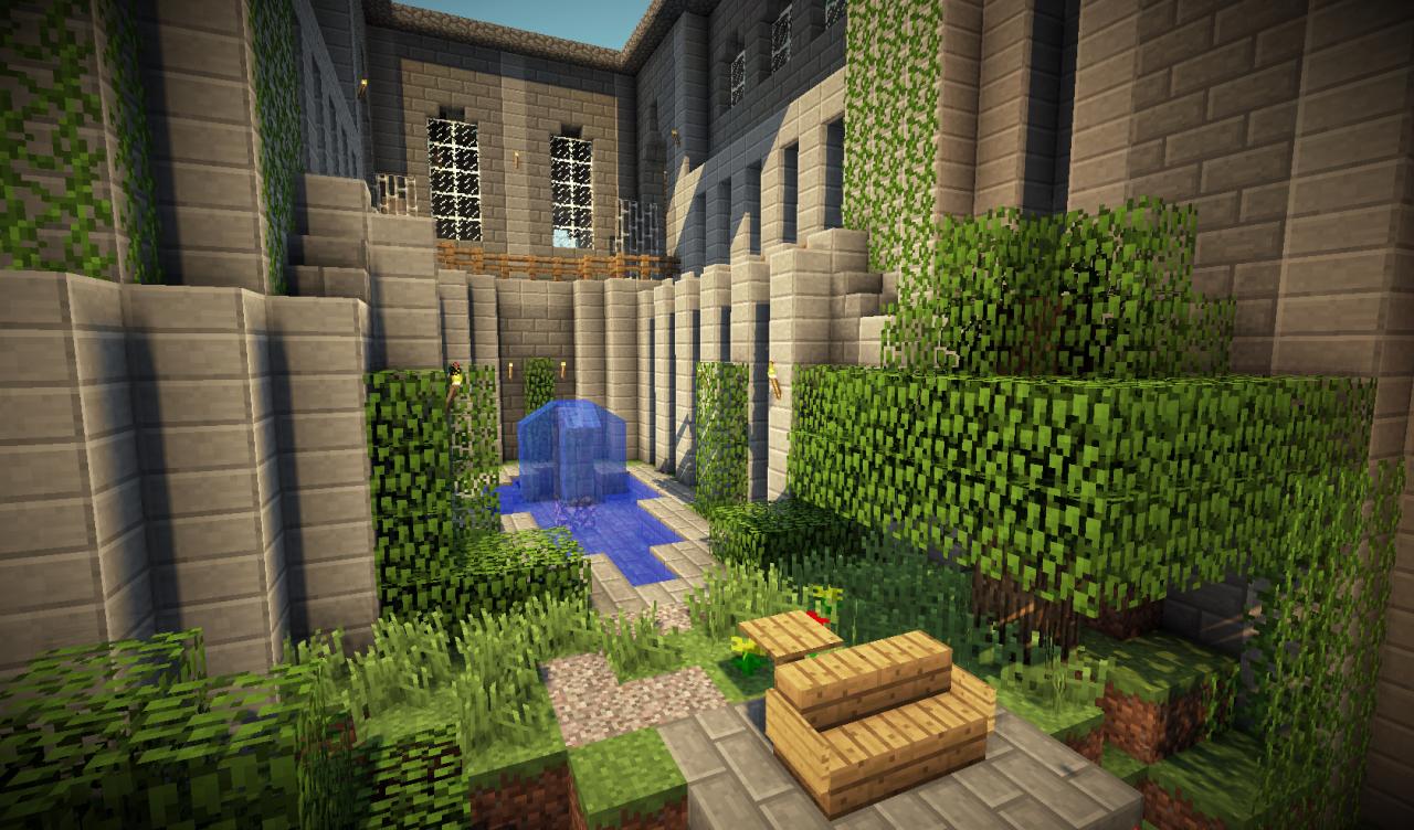 The Eyrie - Castle on a mountain Minecraft Map