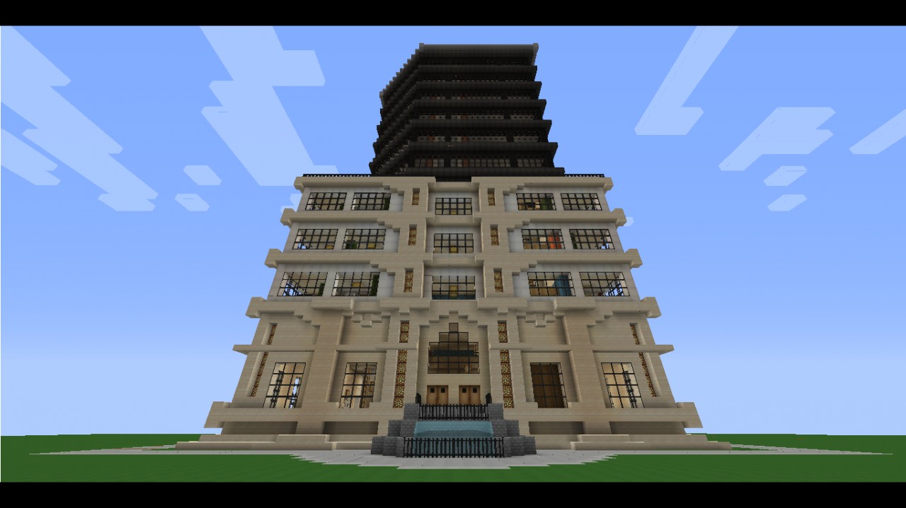 PINES VIEW HOTEL. Minecraft Map