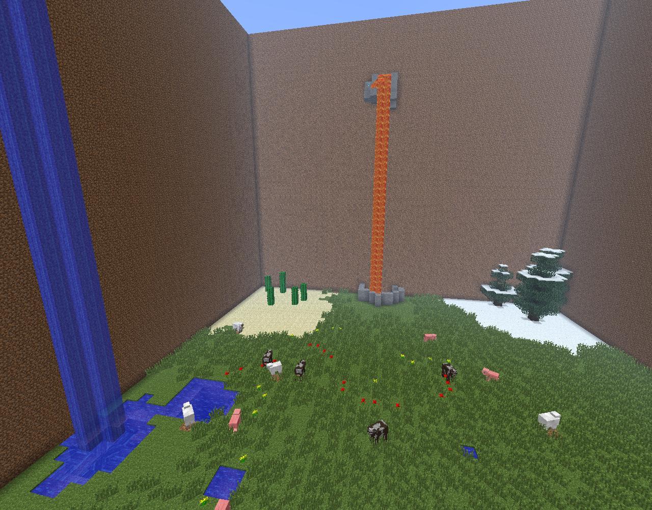 Rectangular life ver.1.0 Minecraft Map