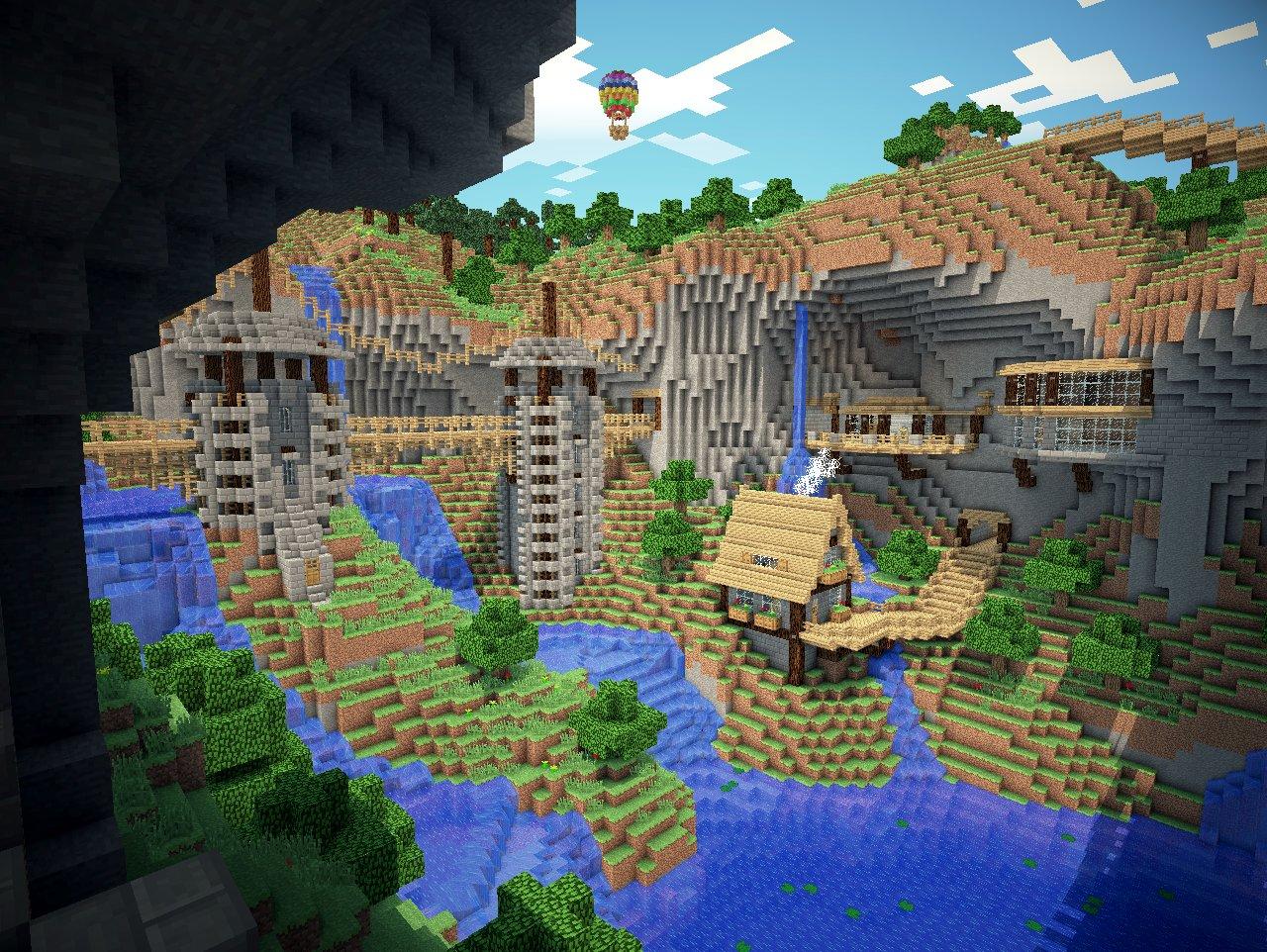 Lusaka - canyon city Minecraft Map