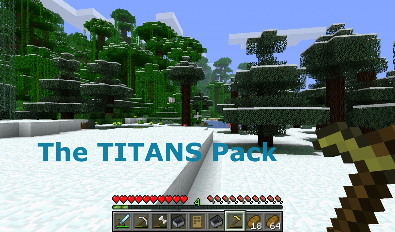 The Titans Pack 16x16 Minecraft Texture Pack