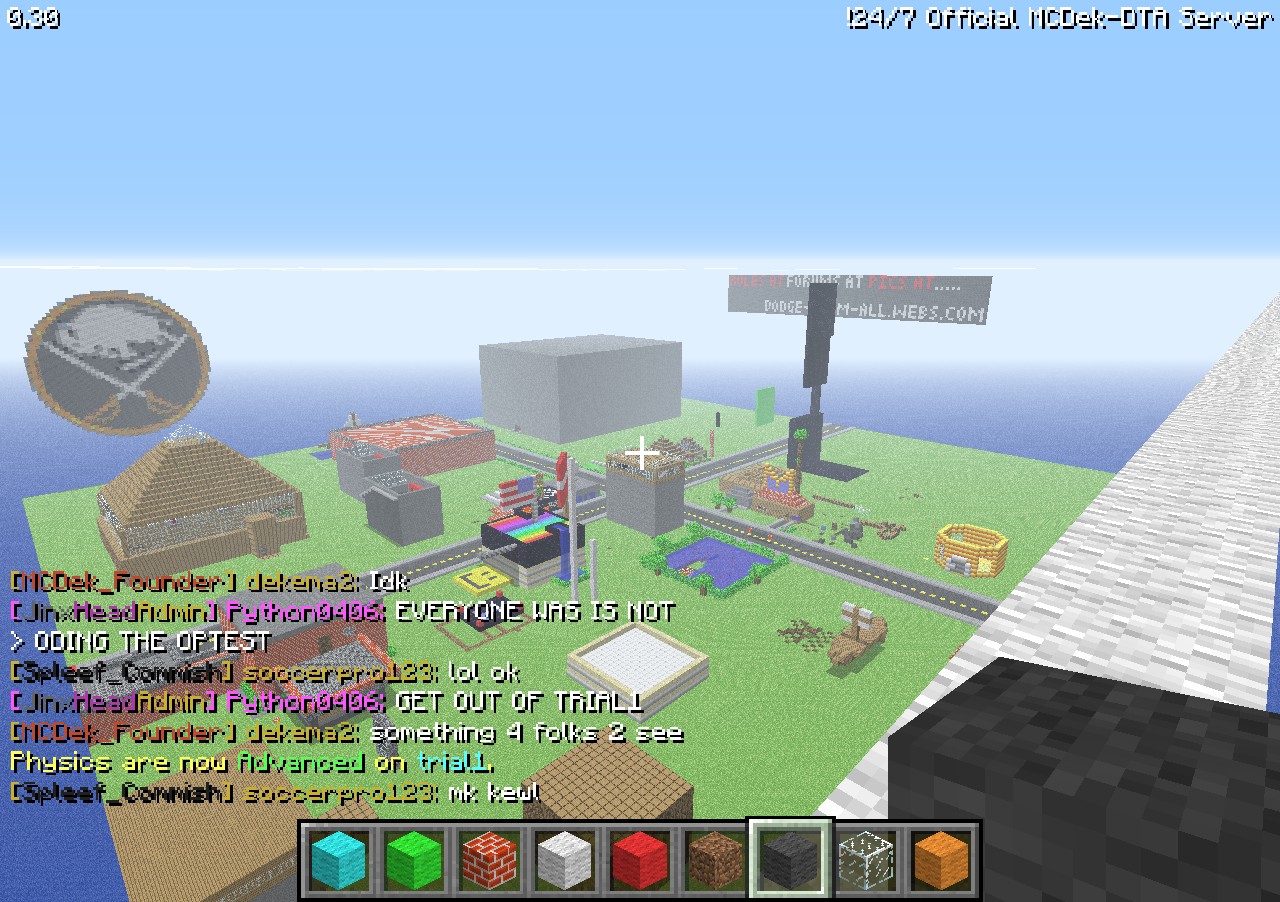 !24/7 Official MCDek-DTA Server Minecraft Server