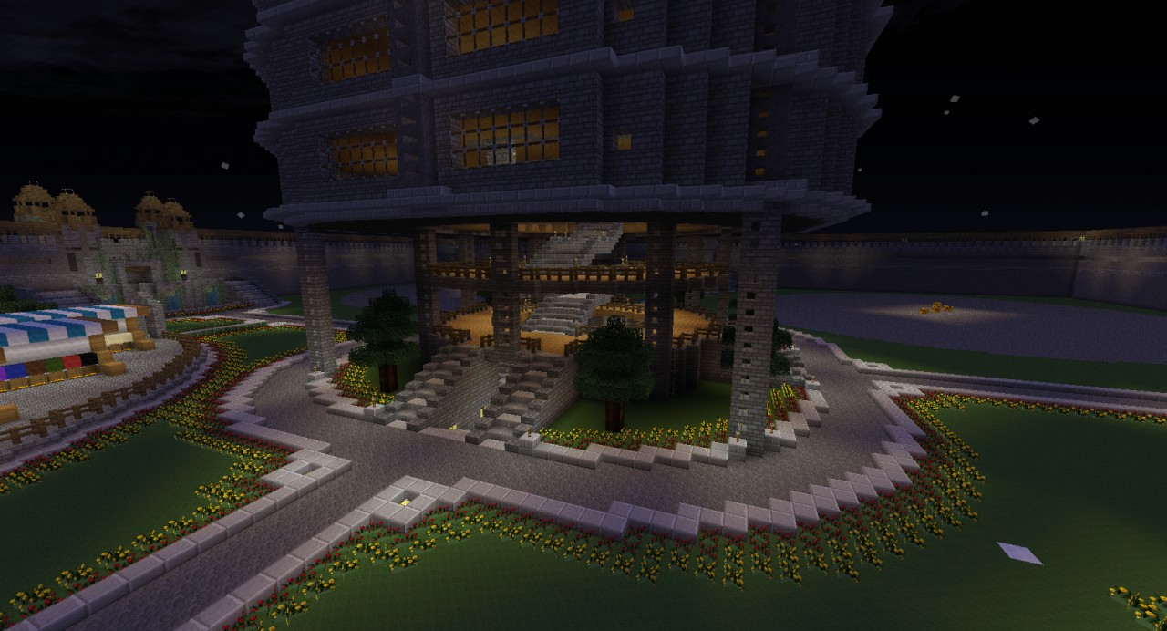Spawn Building (Tower) (For Server Rules ETC) Minecraft Map