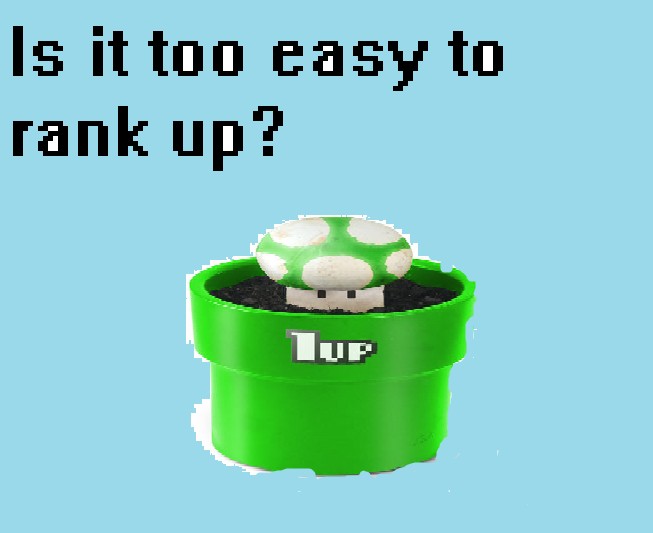 Too easy to rank up?