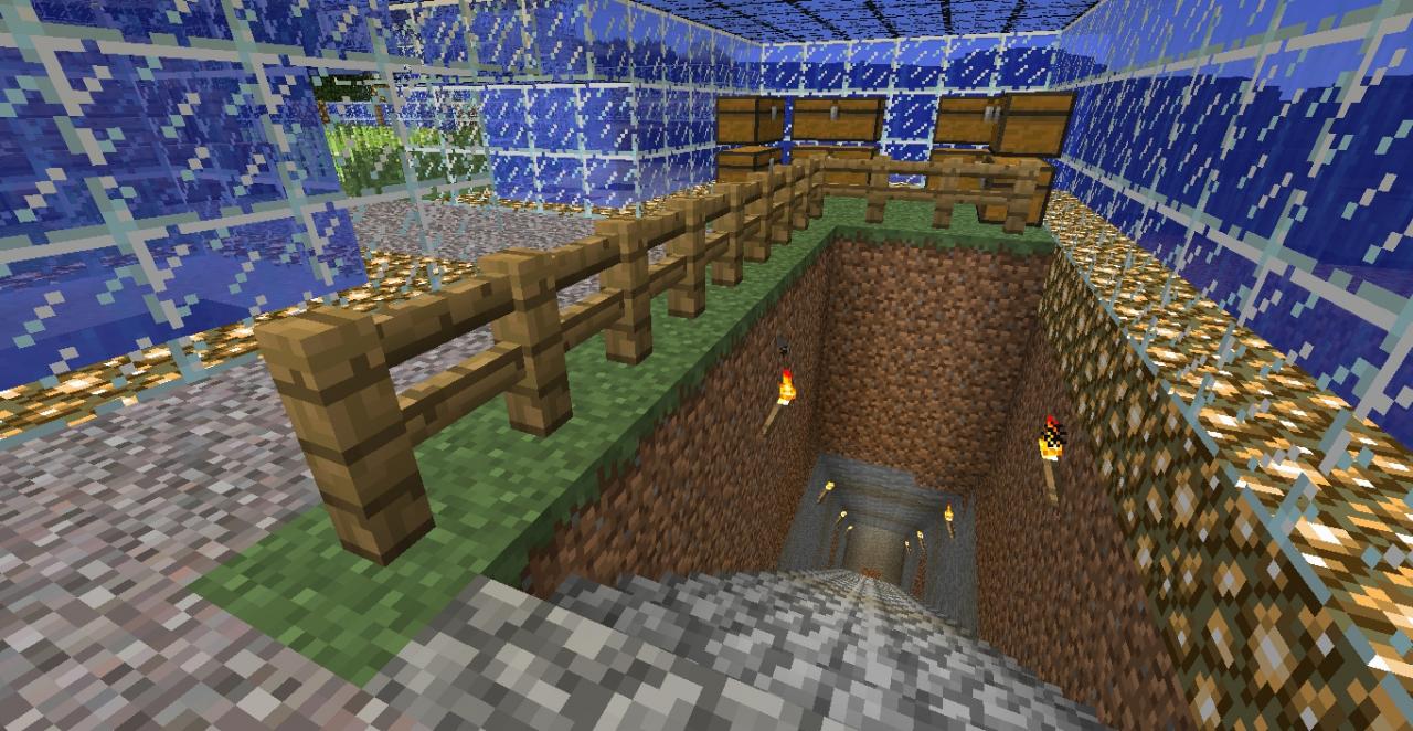 Underwater world Minecraft Map